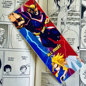 My Hero Academia MHA Bookmarks Laminated Anime Bookmarks Anime Gifts - Etsy