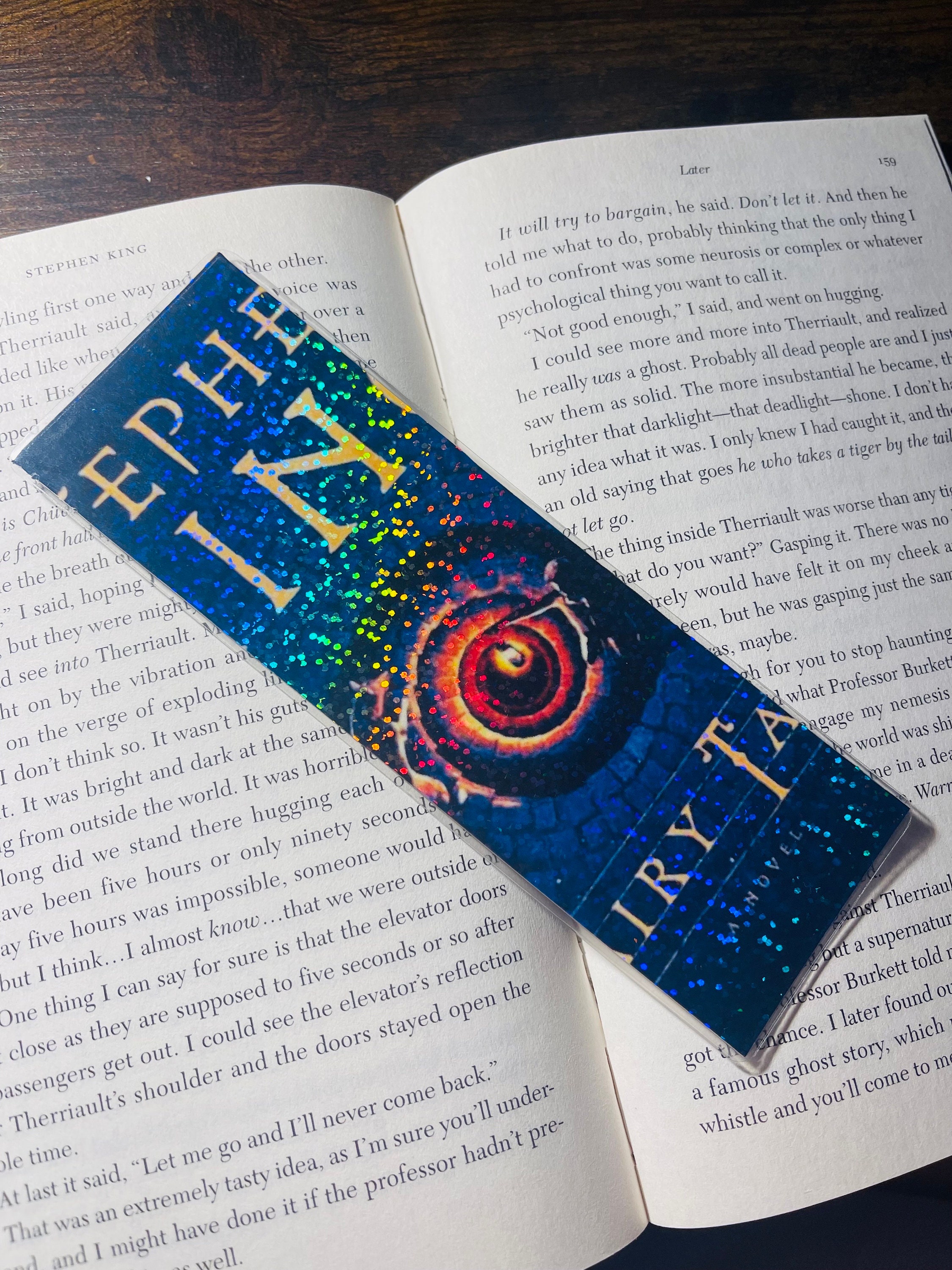 NEW TITLES Horror Bookmarks, Stephen King, Handmade Bookmark ...
