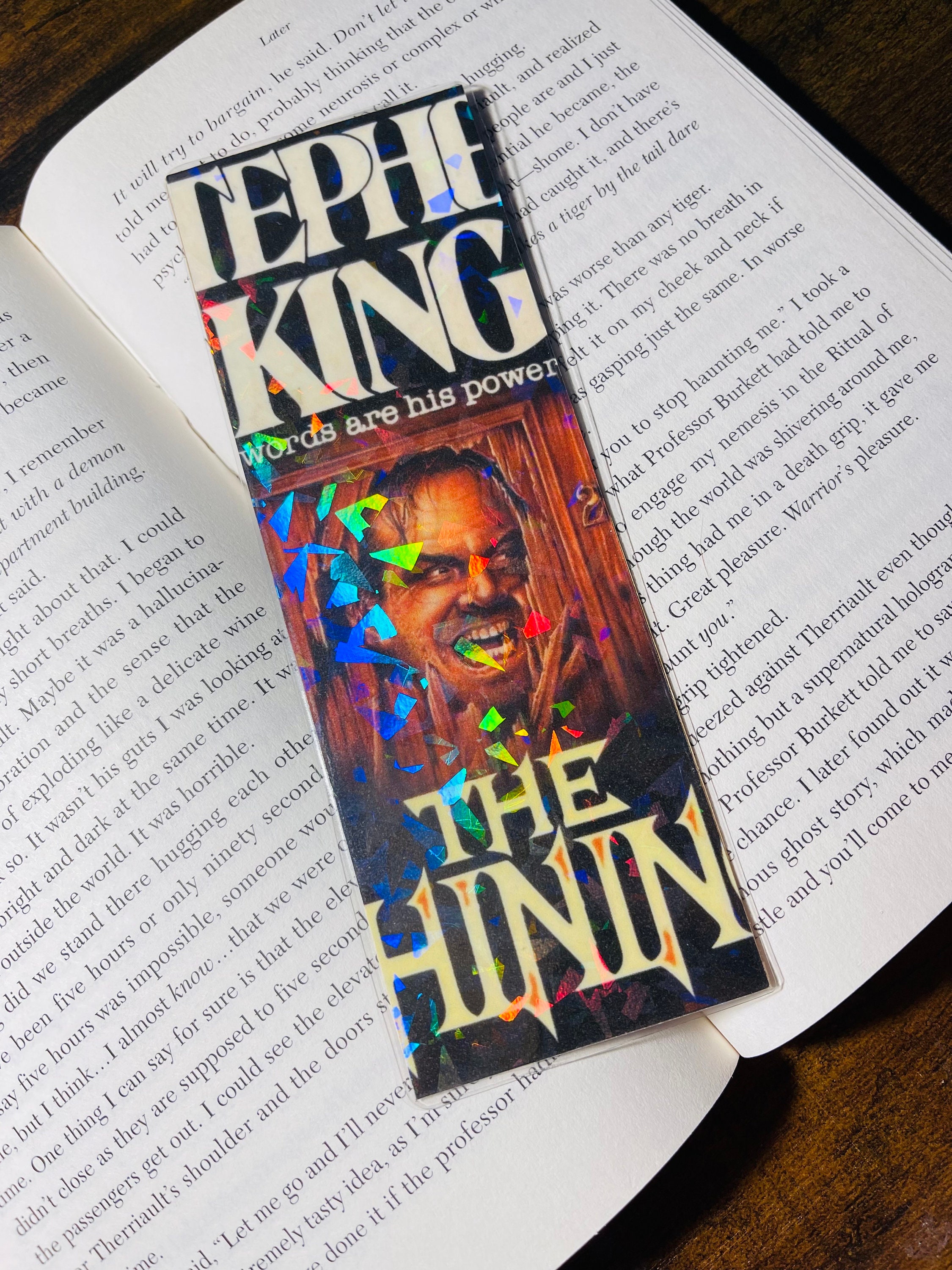 NEW TITLES Horror Bookmarks, Stephen King, Handmade Bookmark ...