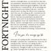 Taylor Swift fortnight Digital Lyric Print Bundle 2:3 Printable the ...