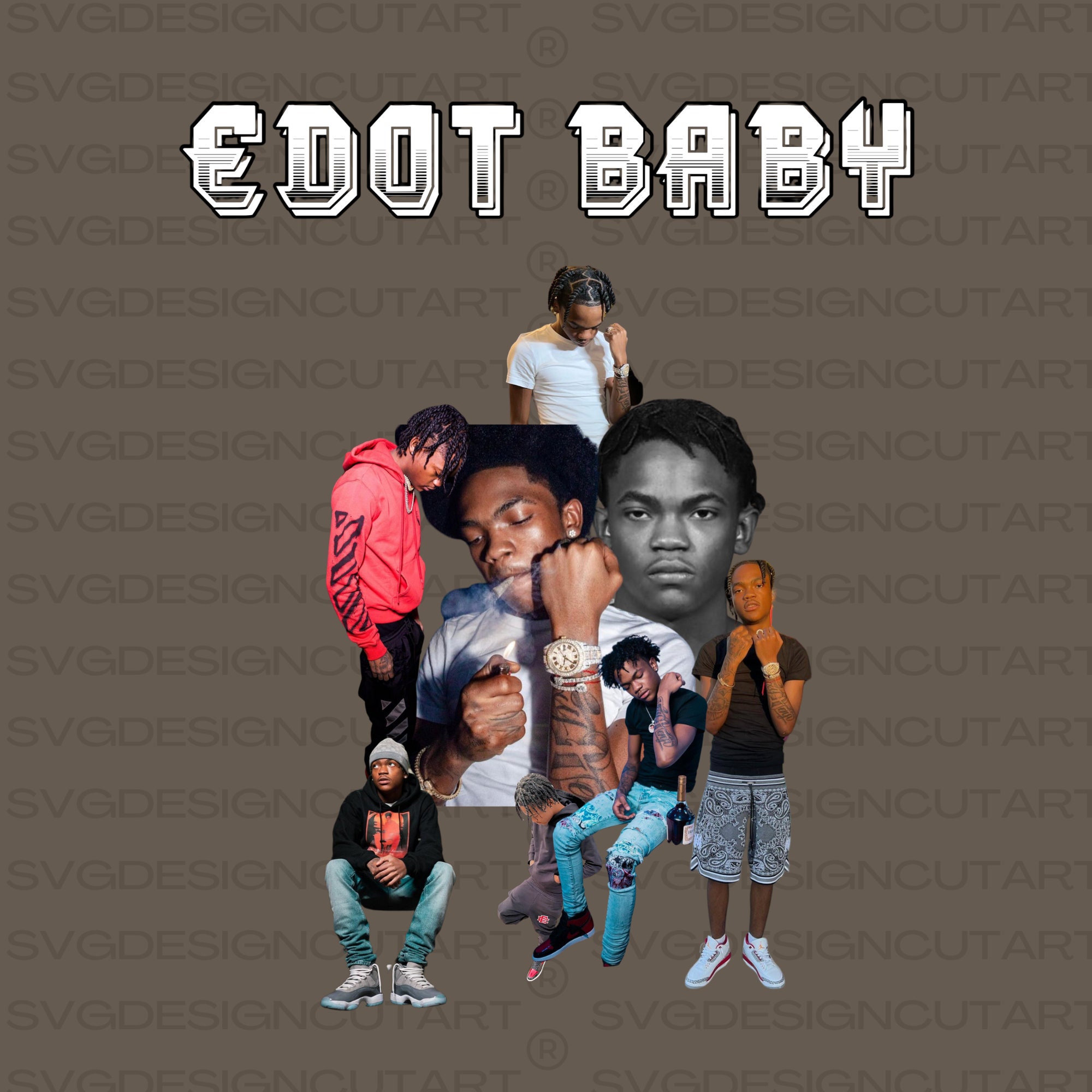 Edot Baby Drill Rapper Svg, Rest in Peace Edot Baby Sublimation, RIP ...