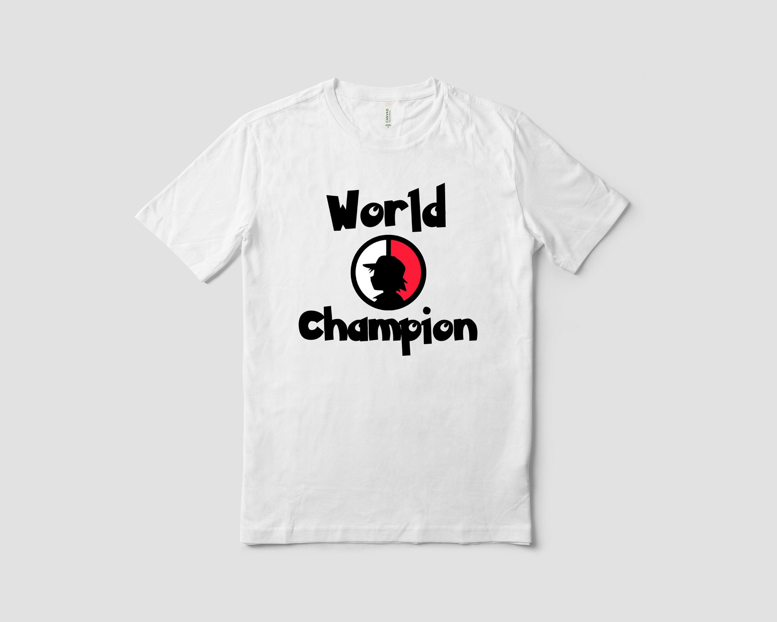 Pokemon World Champion Svg, Ash Ketchum World Champion Sublimation ...