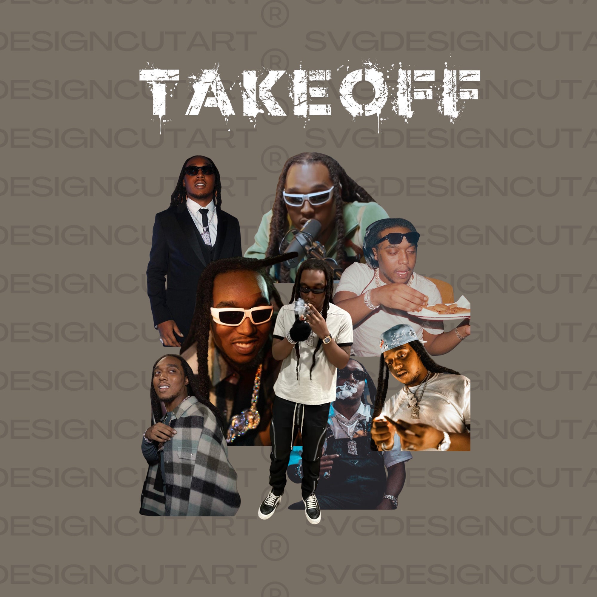 Takeoff Rapper Svg, Rest in Peace Takeoff Sublimation, RIP Takeoff Svg ...
