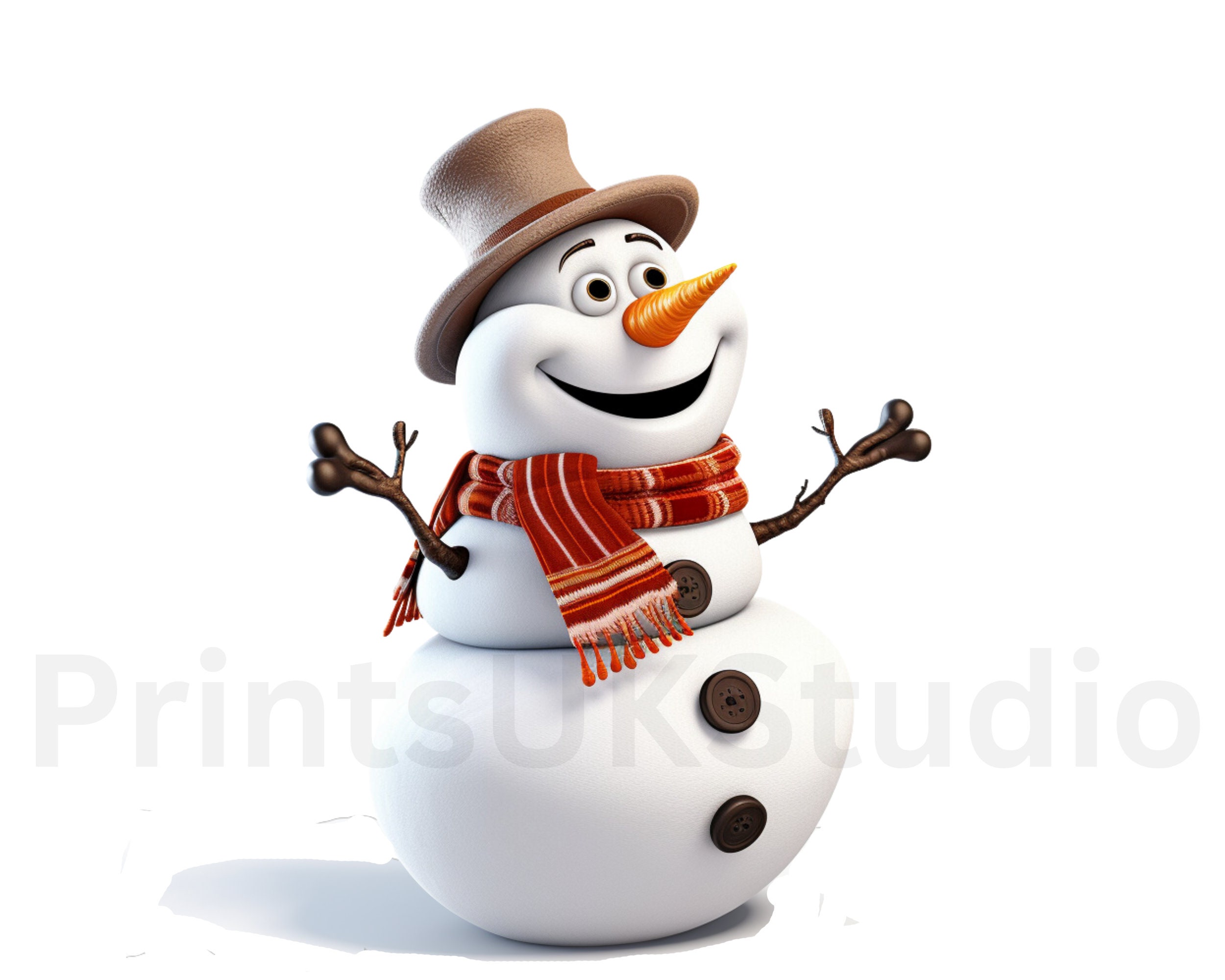 Snowman Clipart 12 High Quality Transparent Background PNG Christmas ...