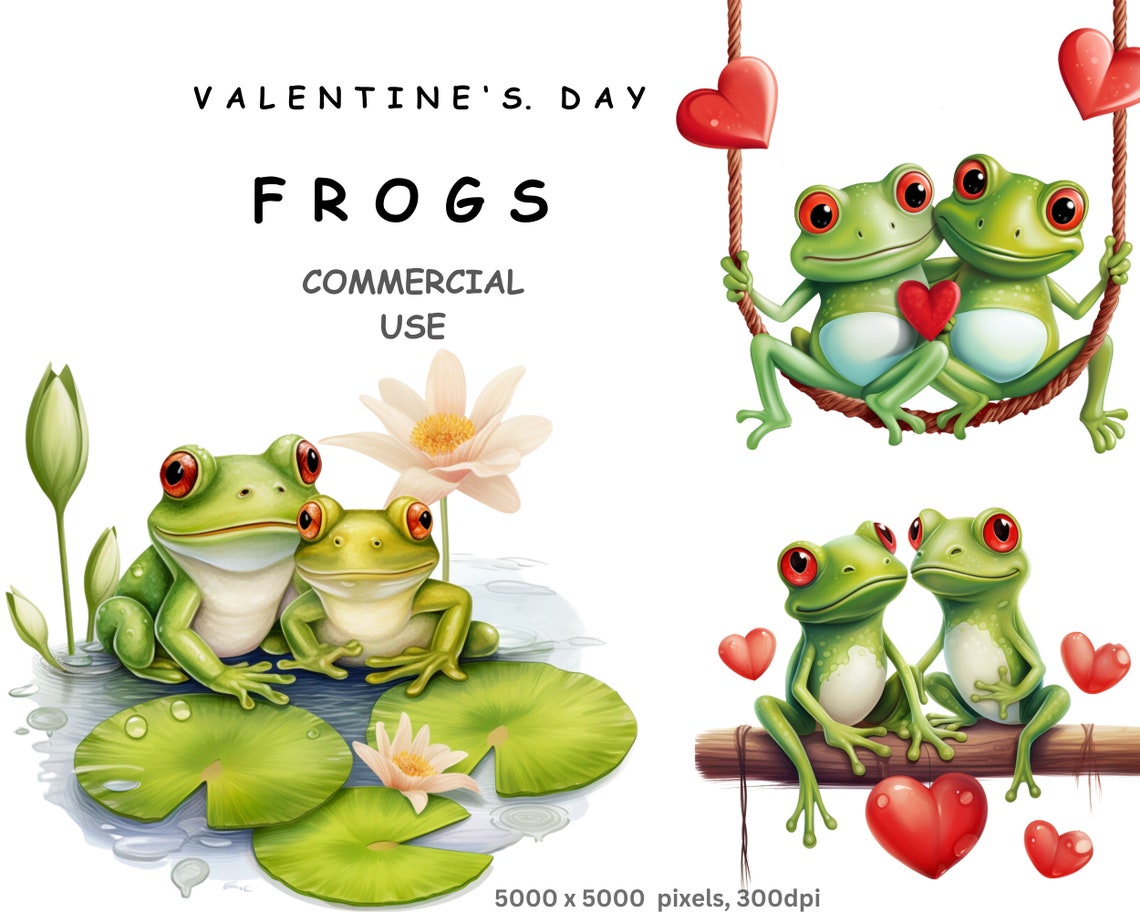 Frog Clipart, 10 High Quality PNG Transparent Background Clipart Images ...