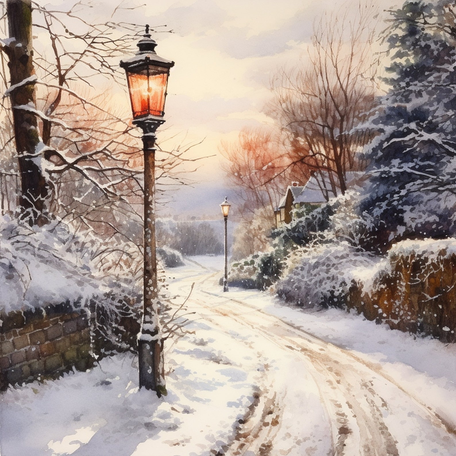 Winter Landscape Clipart, 12 High Quality Transparent Background PNG ...