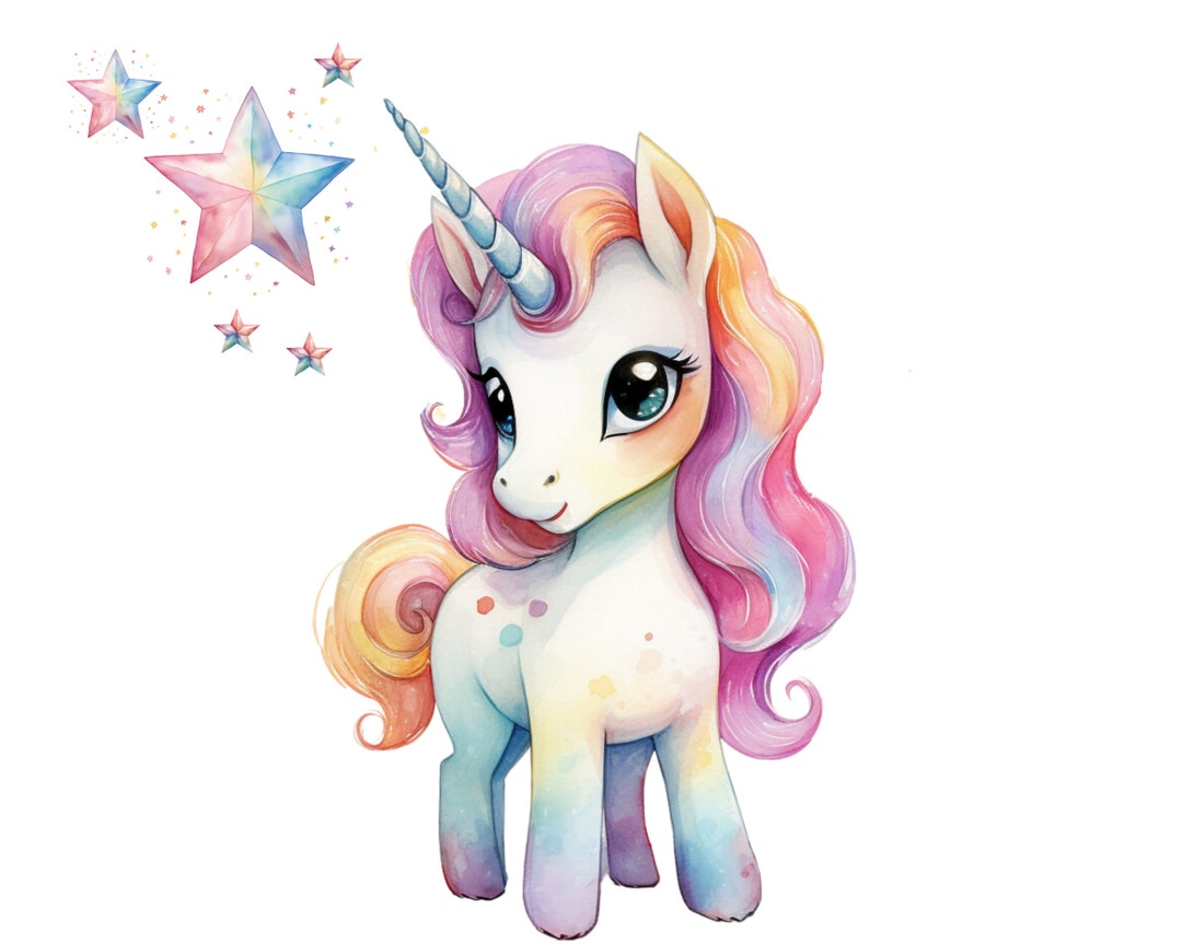 Unicorn Clipart, 20 High Quality Transparent Background PNG Clipart ...