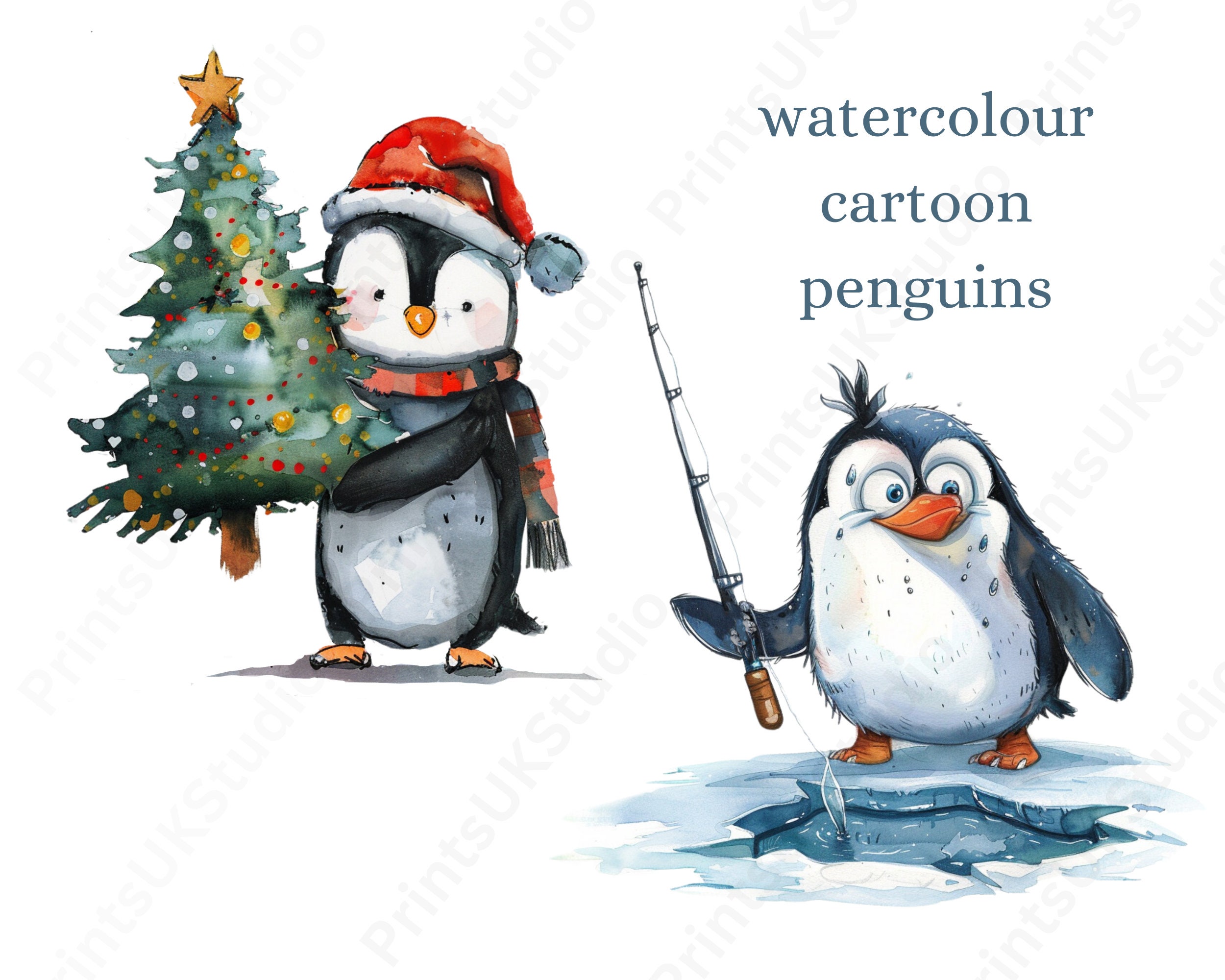 Penguin Clipart, Christmas Penguin Clipart Images, Transparent ...