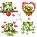 Frog Clipart, 10 High Quality PNG Transparent Background Clipart Images ...