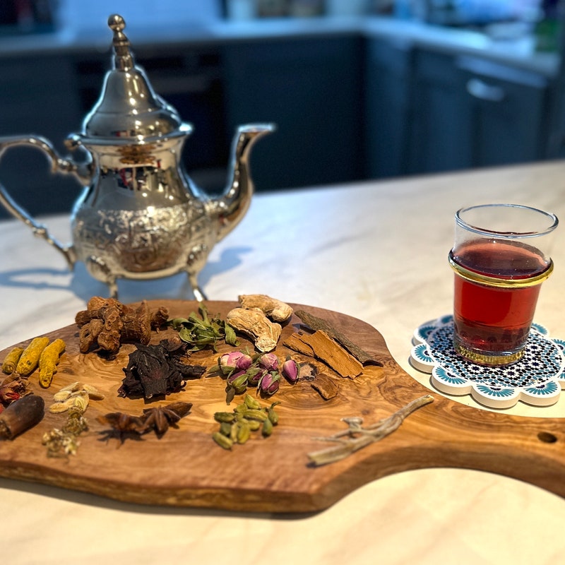 Moroccan Tea Set - Etsy