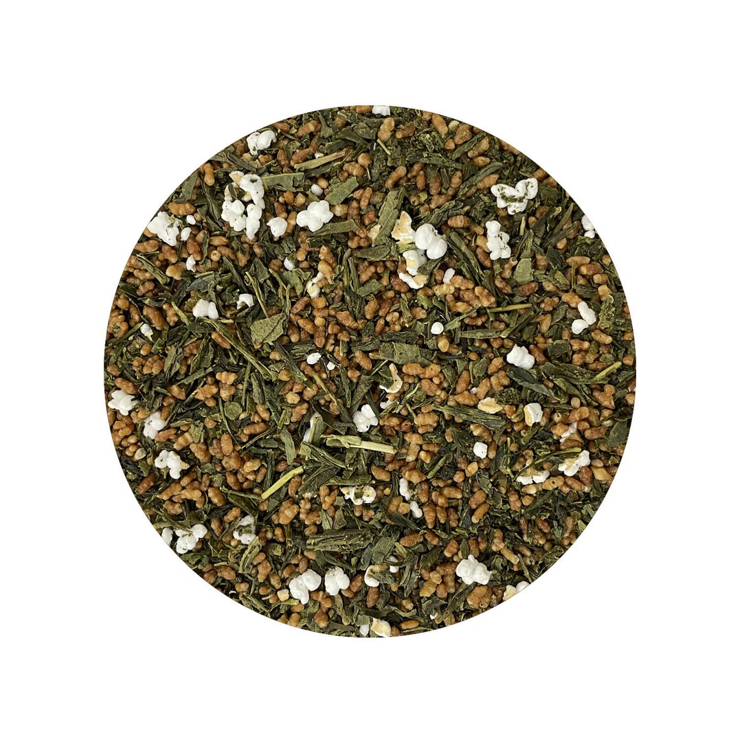 Organic Genmaicha Green Tea - Japanese Tea With Roasted Rice | - Etsy