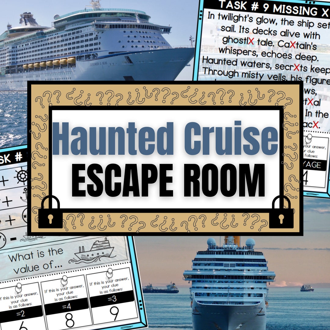 Halloween Escape Room for Kids, Printable Escape Room Kit, Escape Room ...