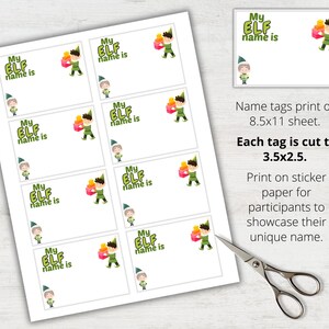 Elf Name Game Printable, What's Your Elf Name Game, Name Generator Game ...