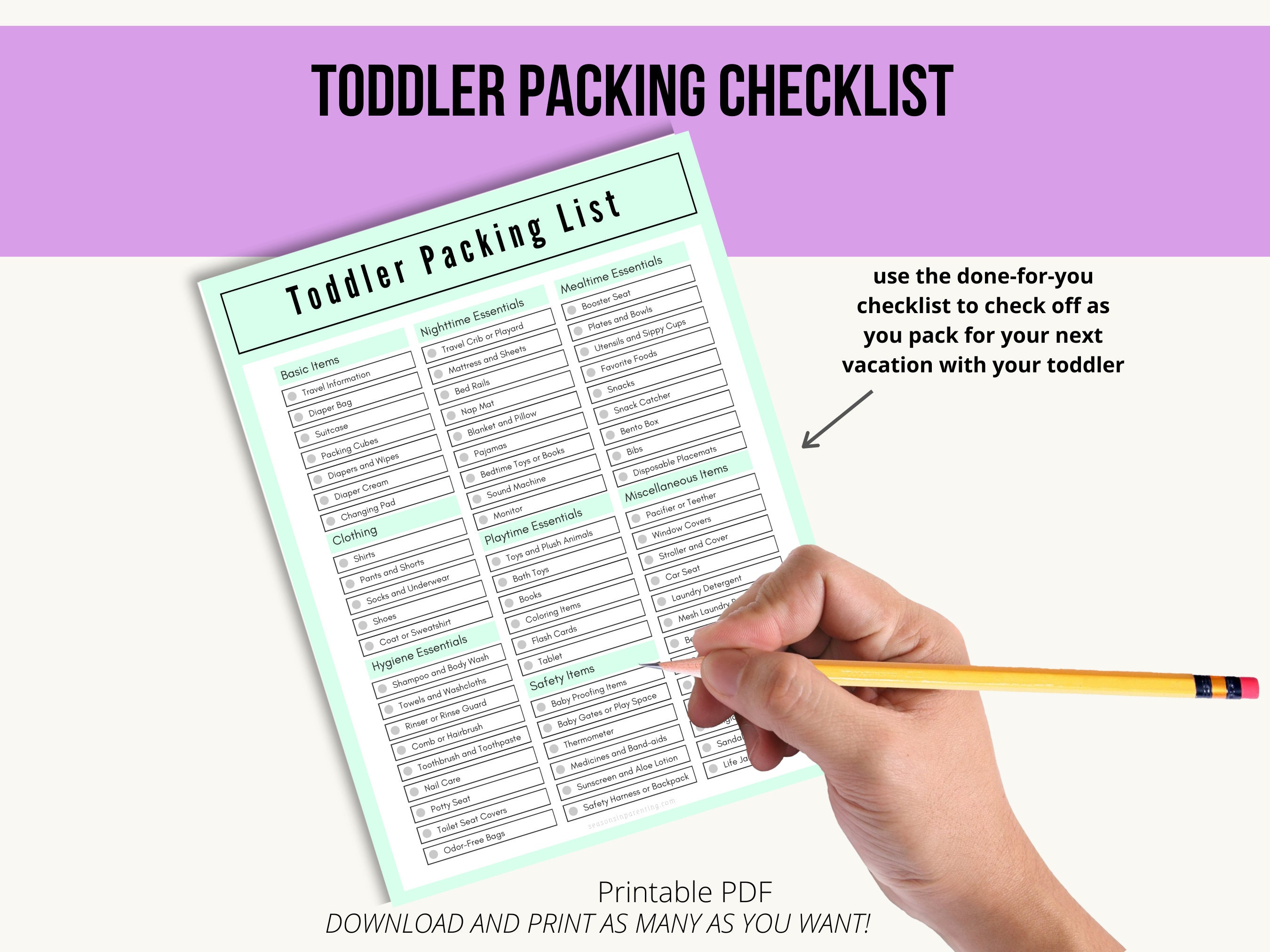 Travel Packing List, Kids Packing List, Vacation Checklist, Packing ...