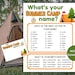 Summer Camp Name Game Printable, What's Your Summer Camp Name Game ...