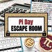 Printable Escape Room for Kids, Pi Day Escape Room Kit, Escape Room at ...