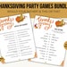 Thanksgiving Scavenger Hunt | Printable Thanksgiving Games | Family ...