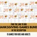 Thanksgiving Categories Game | Printable Thanksgiving Games | Family ...