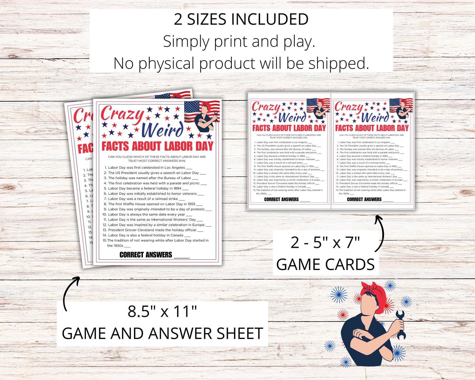 Labor Day Trivia, Labor Day Games for Kids, Trivia Questions, Family ...