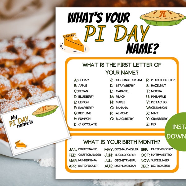 Pi - Etsy
