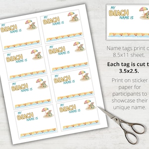 Beach Name Game Printable, What's Your Beach Name Game, Name Generator ...