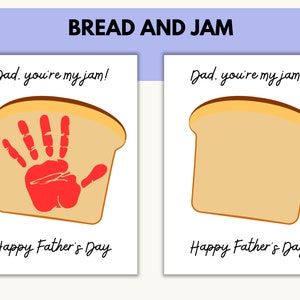 Happy Father's Day Handprint Art, Handprint Craft, First Father's Day ...