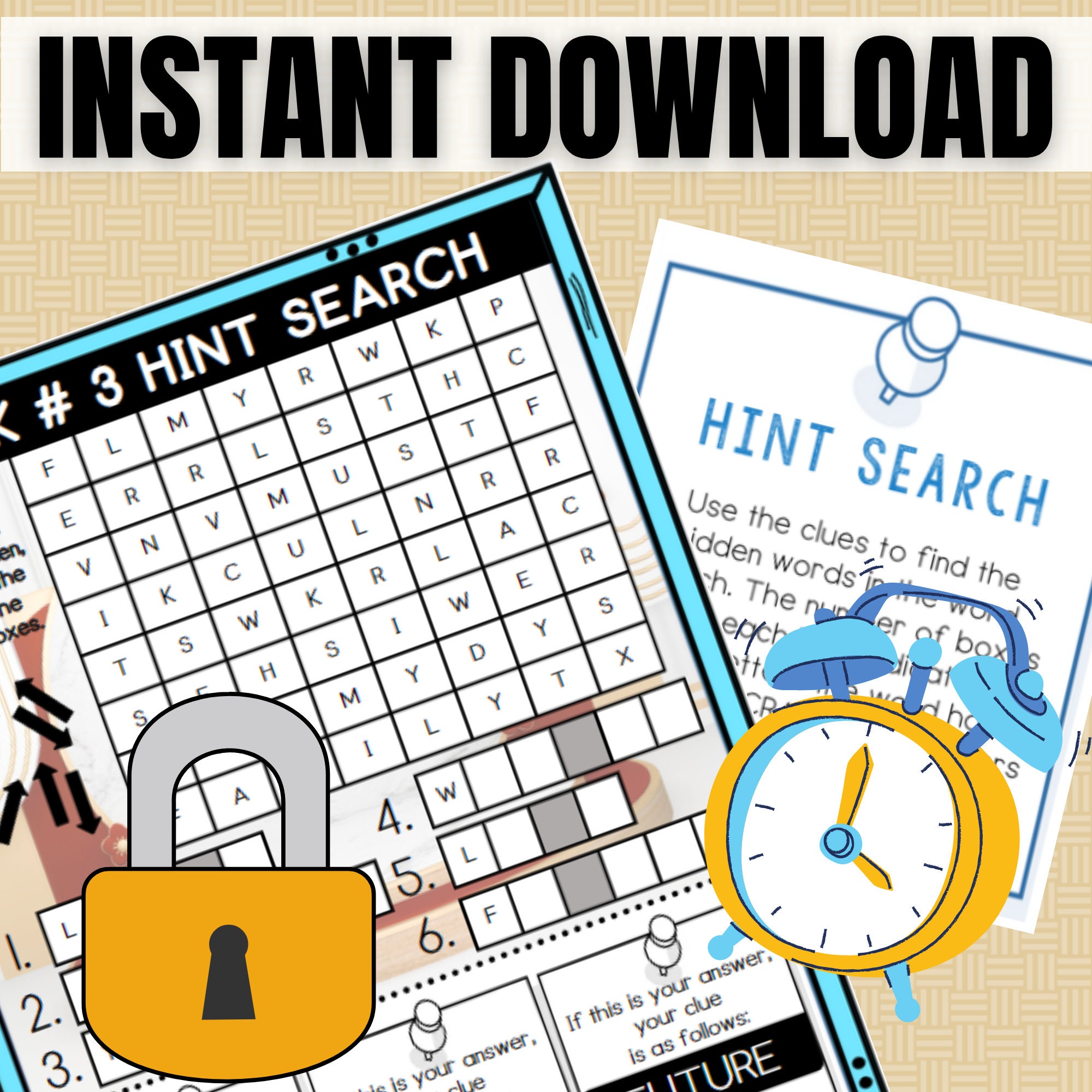 Printable Escape Room for Kids, Lunar New Year Escape Room Kit, Escape ...
