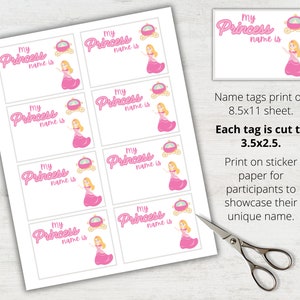 Princess Name Game Printable, What's Your Princess Name Game, Name ...