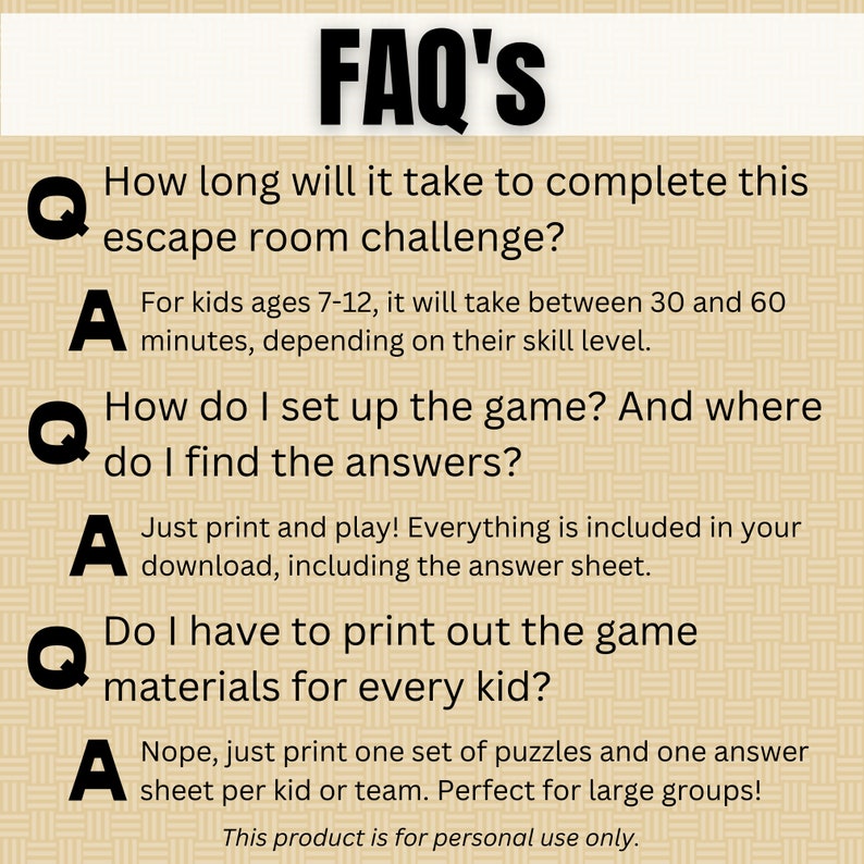 Printable Escape Room for Kids, Pi Day Escape Room Kit, Escape Room at ...