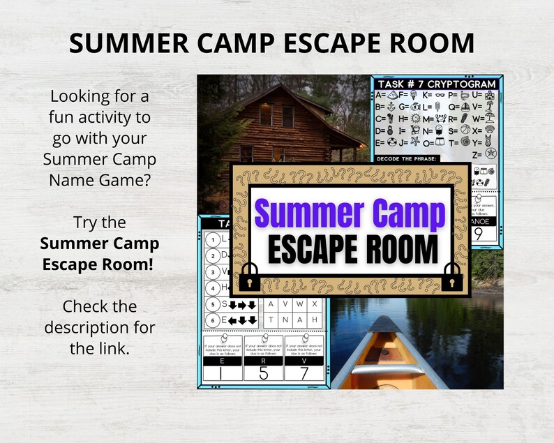 Summer Camp Name Game Printable, What's Your Summer Camp Name Game ...