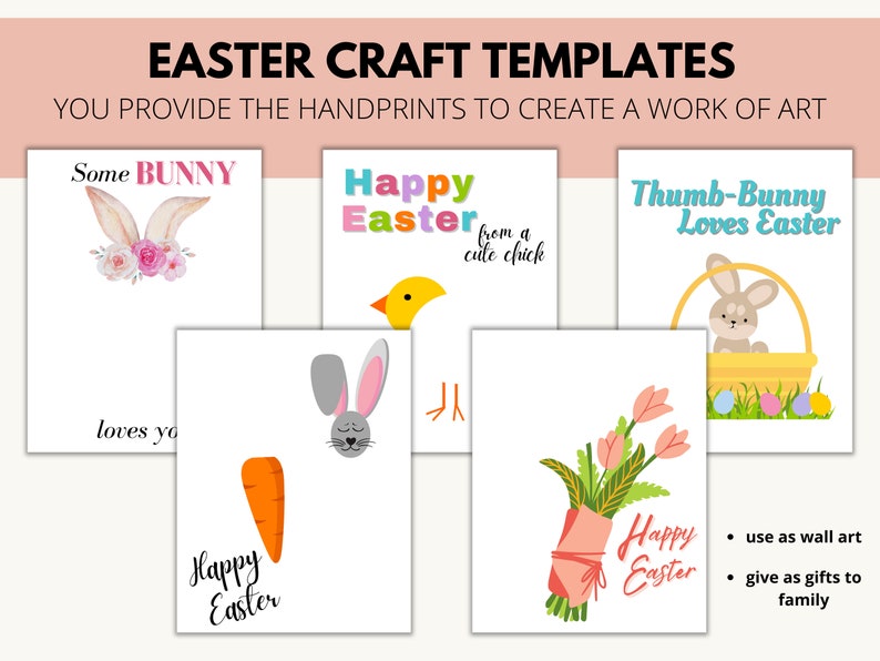 Easter Handprint Art, Handprint Crafts, Easter Footprint Art, Handprint ...