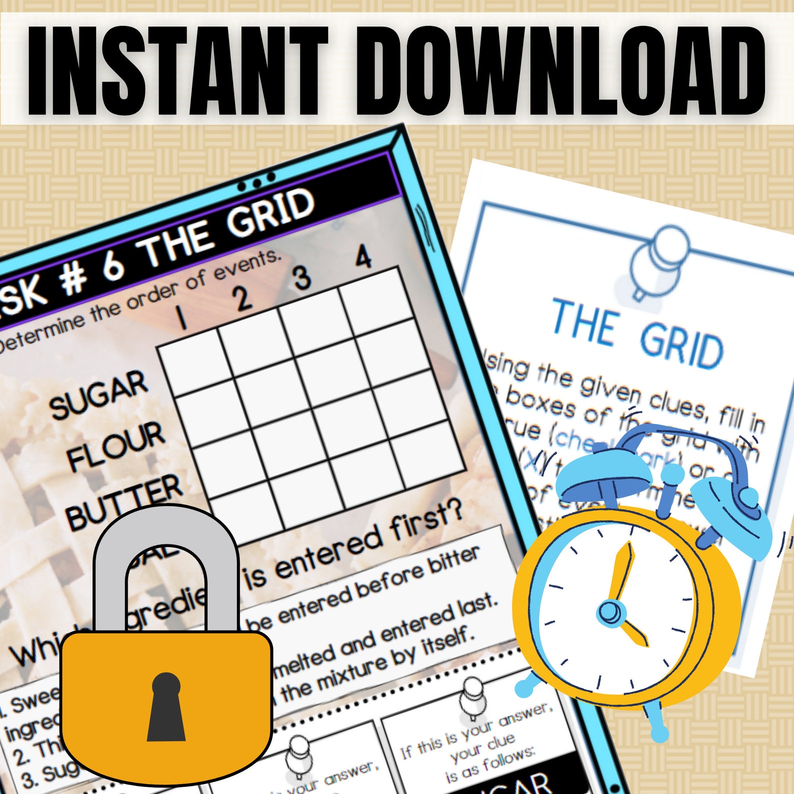 Printable Escape Room for Kids, Pi Day Escape Room Kit, Escape Room at ...