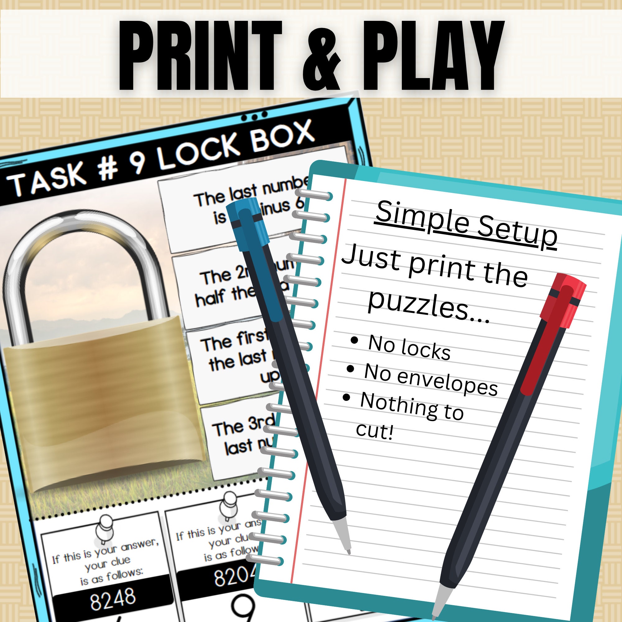 Groundhog Day Escape Room for Kids, Printable Escape Room Kit, Escape ...