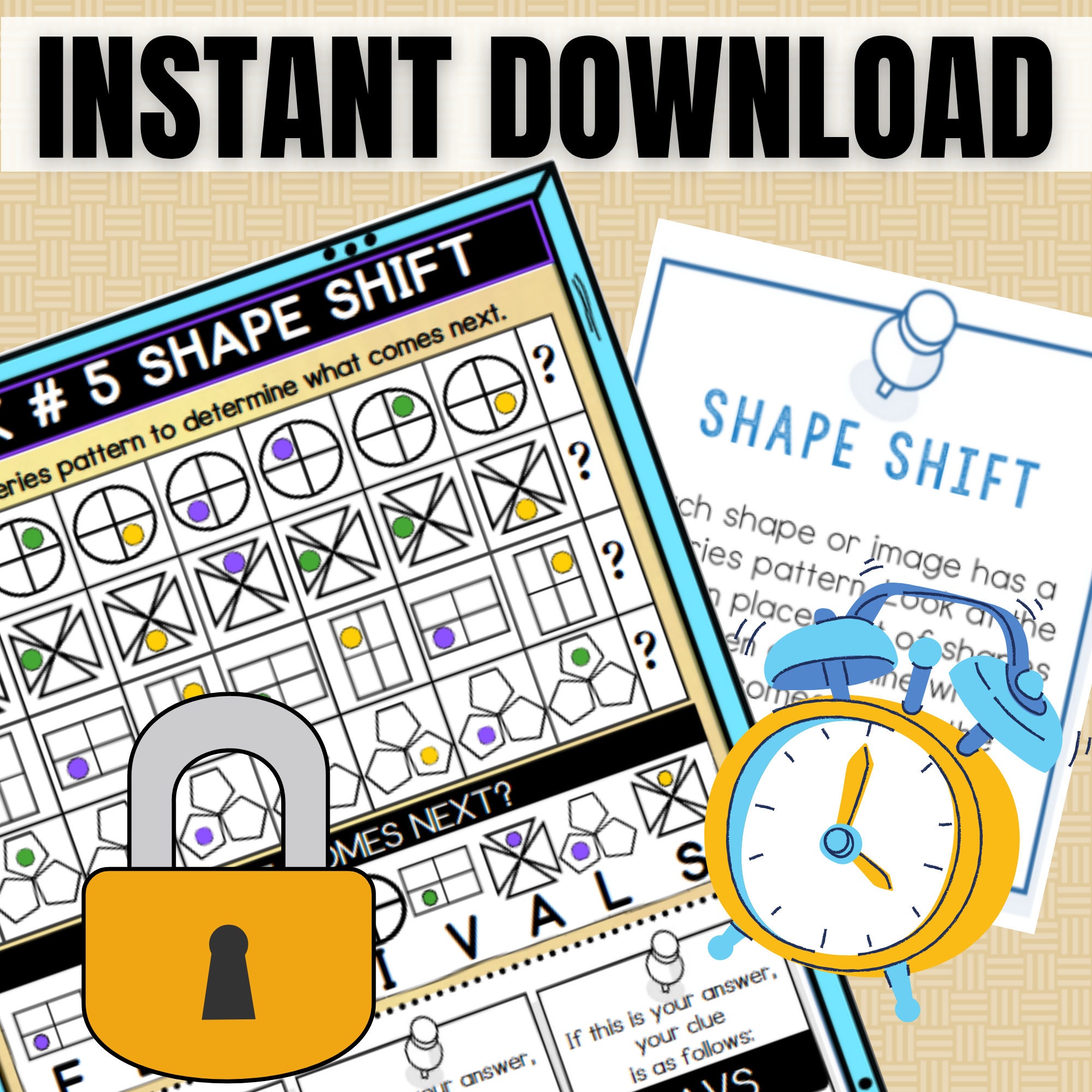 Mardi Gras Escape Room for Kids, Printable Escape Room Kit, Escape Room ...