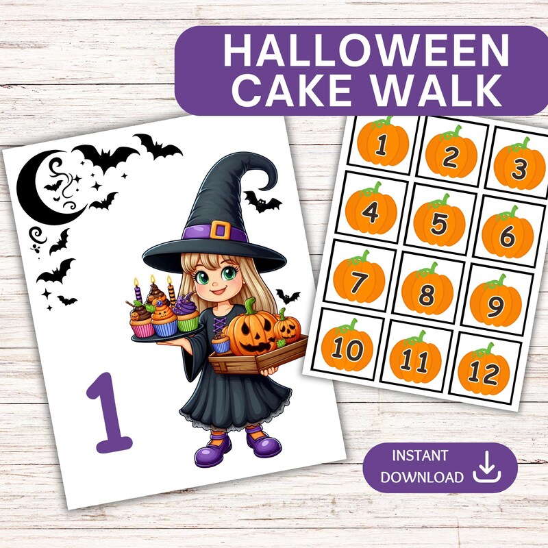 Cake Walk Numbers - Etsy