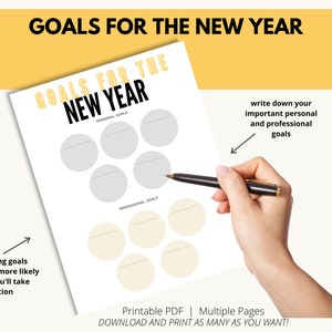 New Year Resolution, New Years Activity, New Years Game, Year in Review ...