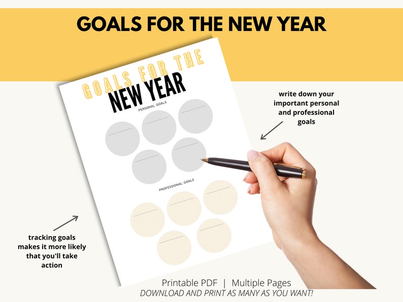 New Year Resolution, New Years Activity, New Years Game, Year in Review ...