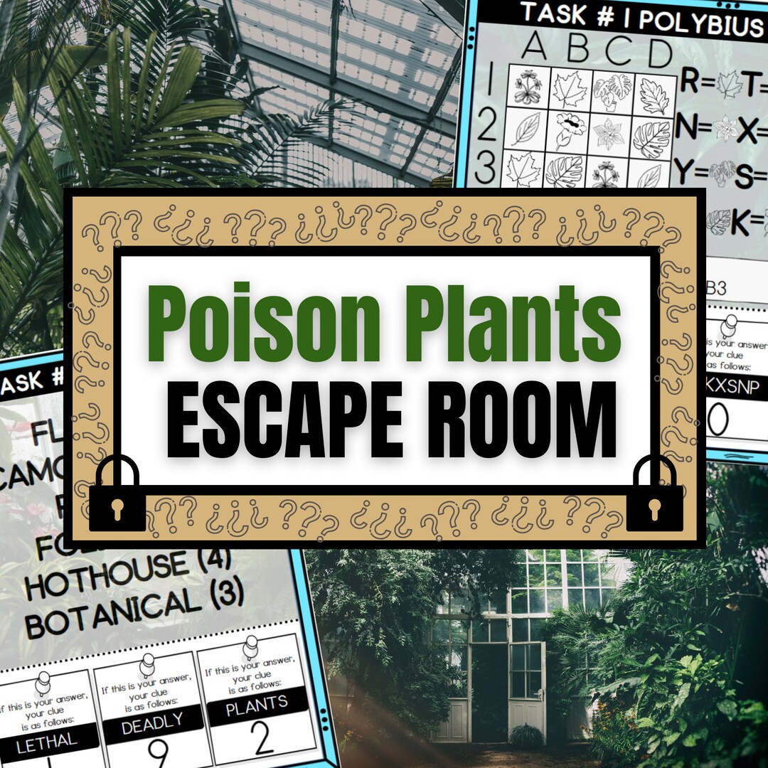 Halloween Escape Room for Kids, Printable Escape Room Kit, Escape Room ...