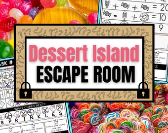 Custom Escape Room Game at Home Party Kit - Etsy