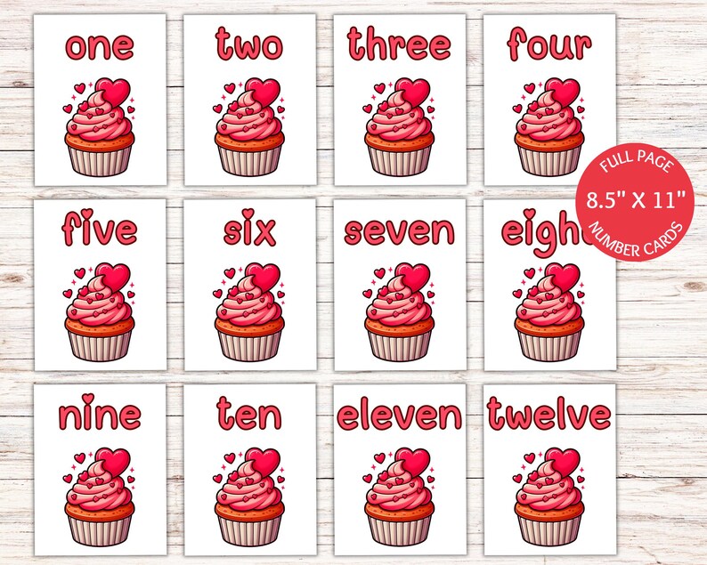 Valentine's Day Cake Walk Numbers, Cake Walk Game, Cake Walk Signs ...