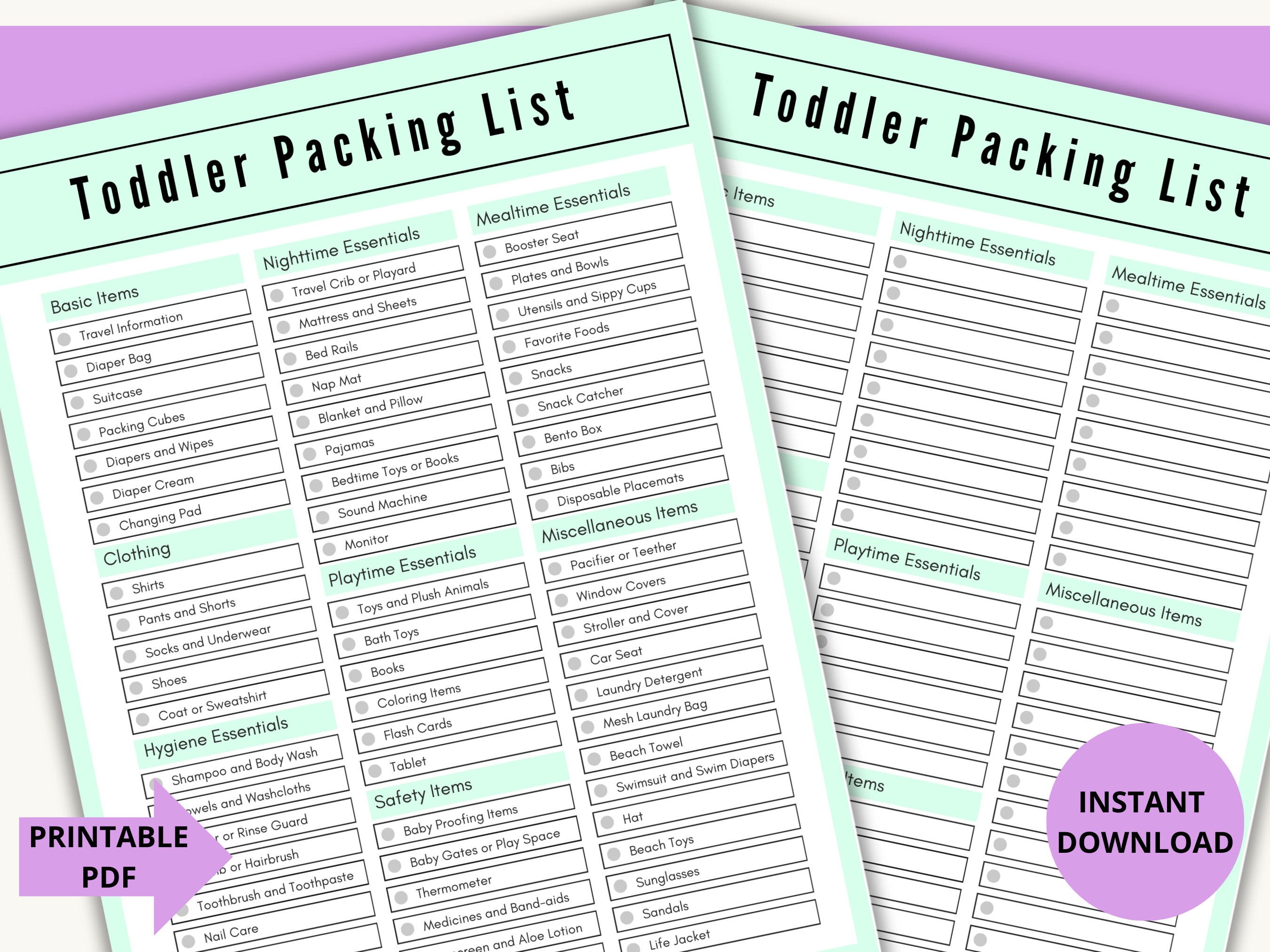 Travel Packing List, Kids Packing List, Vacation Checklist, Packing ...