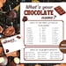 Chocolate Name Game Printable, What's Your Chocolate Name Game, Name Generator Game With Name ...