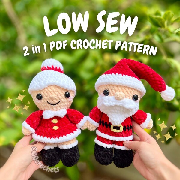 Santa Claus Pattern - Etsy