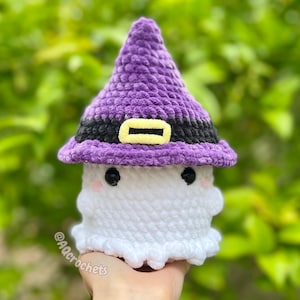 No Sew Ghosts Wearing Hats 4 in 1 PDF PATTERN (no Sew Ghost Crochet ...