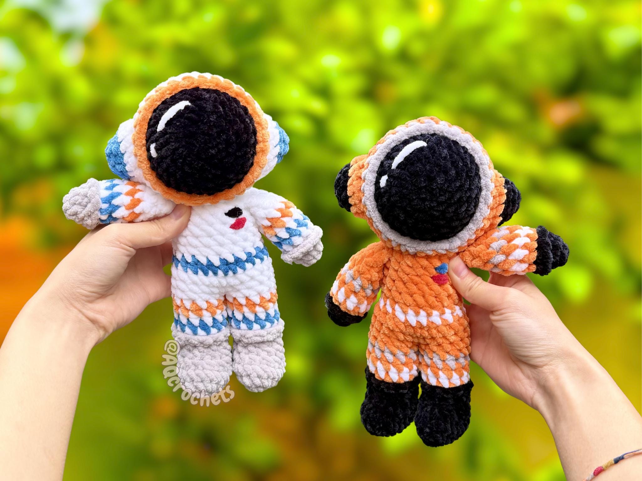 Low Sew Astronaut Crochet Pattern (astronaut Crochet Pattern, Amigurumi ...