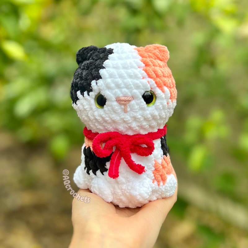 Tortoiseshell Cat Plush - Etsy