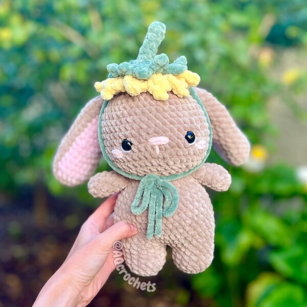 Sunflower Bunny - Etsy