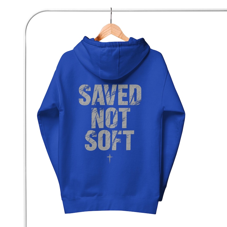 Saved Not Soft Christian Hoodie • Men's Gym Apparel | Masculine ...