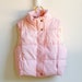 Pink Quilted Vest for Babies and Girls. Children's Coat for Fall/winter ...