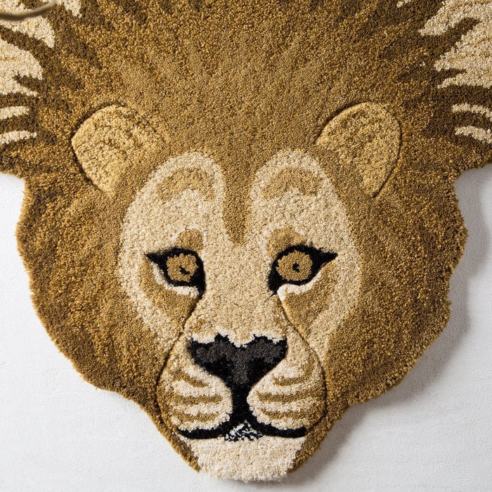 Handmade Tufted Lion Skin Rug for Living Room Bedroom - Etsy